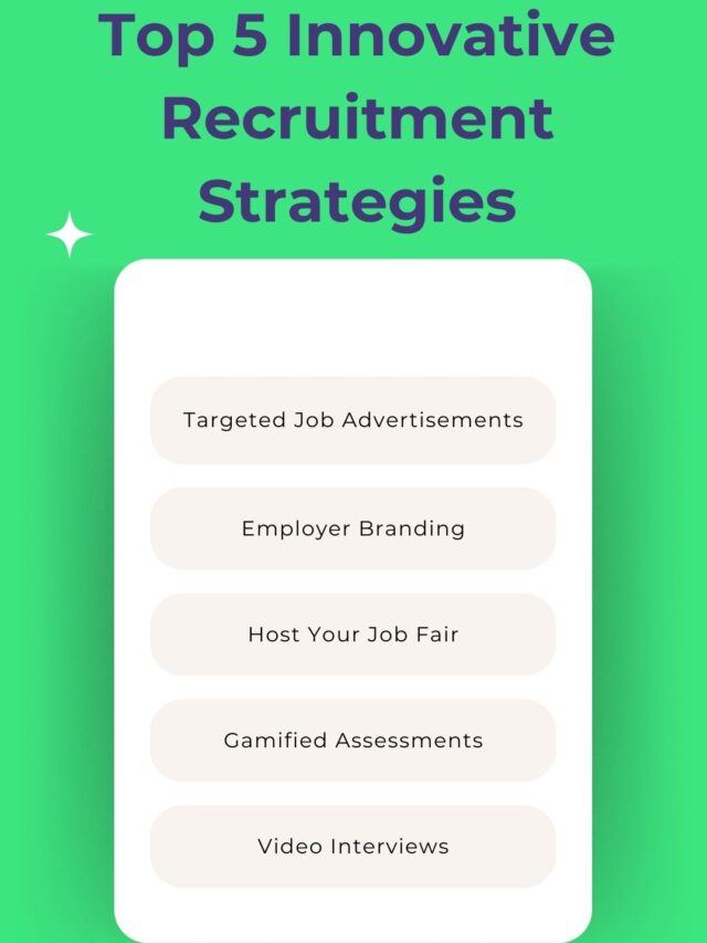 Innovative Recruitment Strategies Webstory